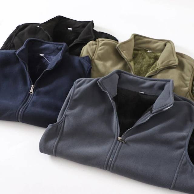 There is a large size! Men's autumn and winter plus velvet warm shaking ...