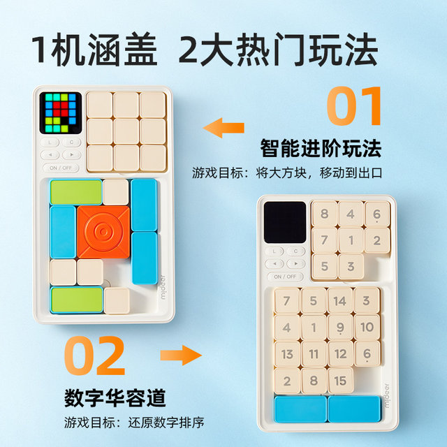 Mideer Milu Smart Huarong Road Square Maze Children's Thinking Training ...