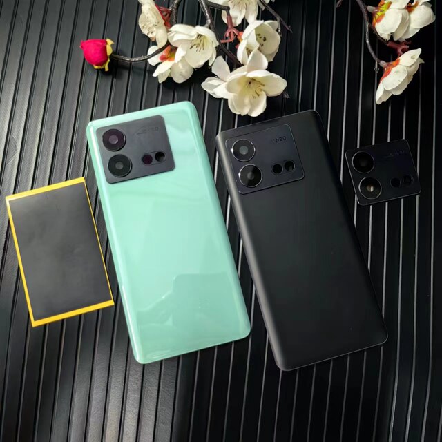 Suitable for vivoiqooneo8 back cover glass modification transparent ...