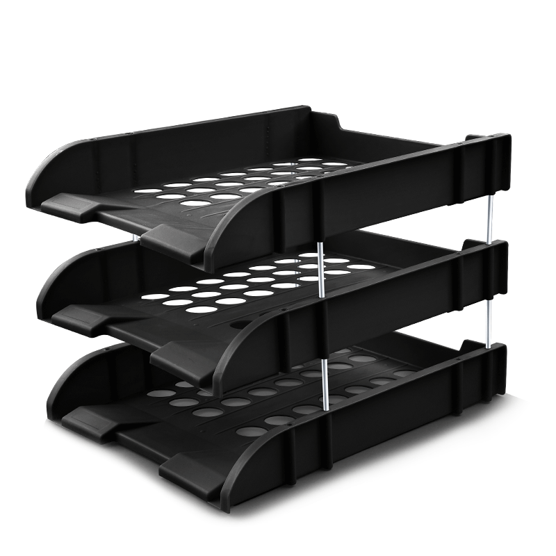 File rack file tray desktop file a4 paper storage box file organization ...