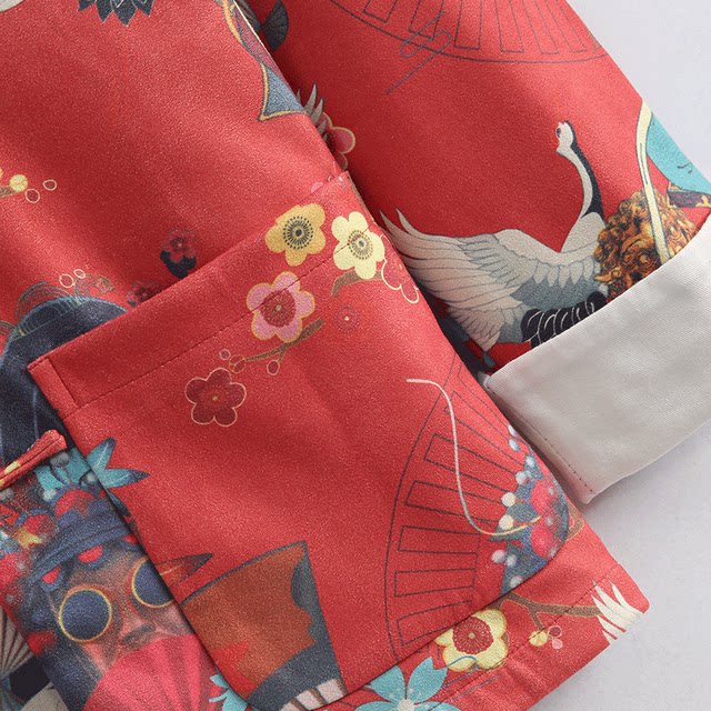 Happy Tianxin Original Chinese Wind Men's National Tide Printing ...