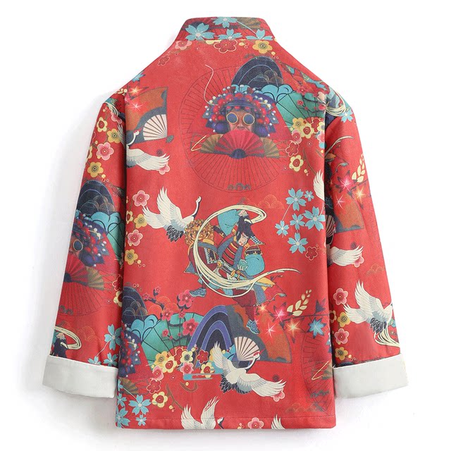 Happy Tianxin Original Chinese Wind Men's National Tide Printing ...