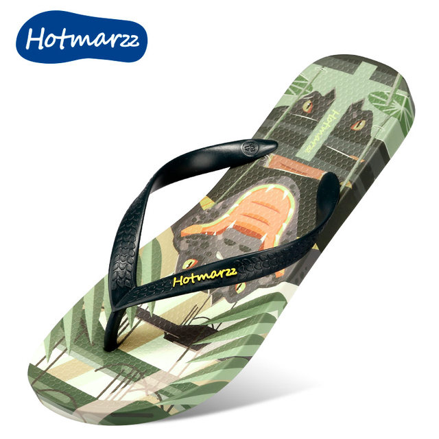 hotmarzz/Heima flip flops for men's foot-clip slippers trendy summer ...