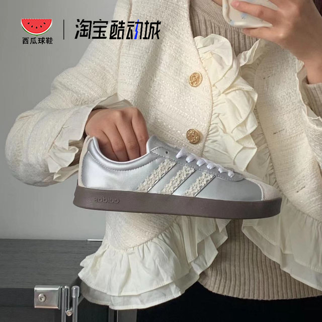 Watermelon sneakers custom Adidas NEO VI Court Raspberry Carving Ballet ...