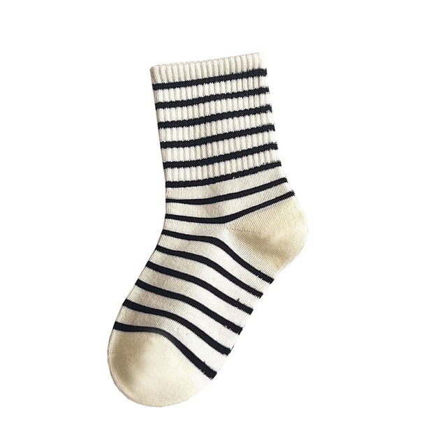 Children's socks in spring and autumn combed cotton sweat-absorbing and ...