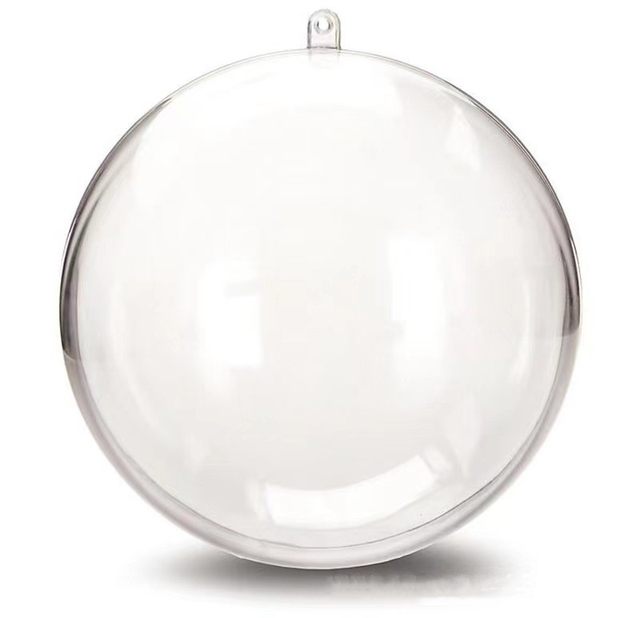Can open and close transparent ball plastic ball acrylic ball empty ...