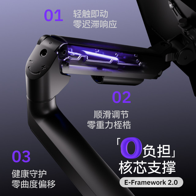 Brateck Northern Arc Monitor Bracket Computer Screen Robotic Arm ...