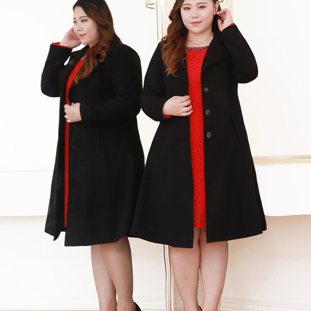 300Jin [Jin is equal to 0.5kg] Extra large size women's high-end woolen ...