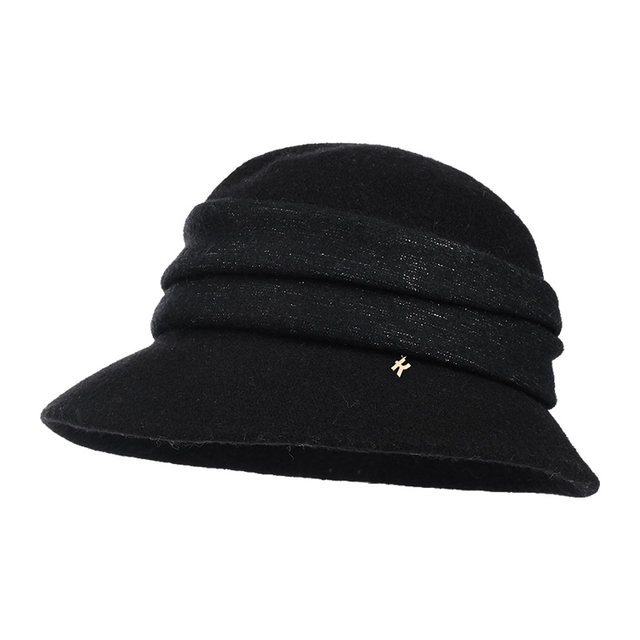 Camon Korean version versatile solid color simple sheep wool bell ...