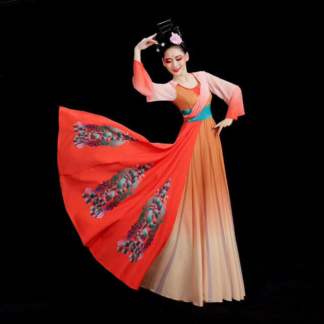 Taoli Cup Tangyin Classical Dance Performance Clothes for Women ...