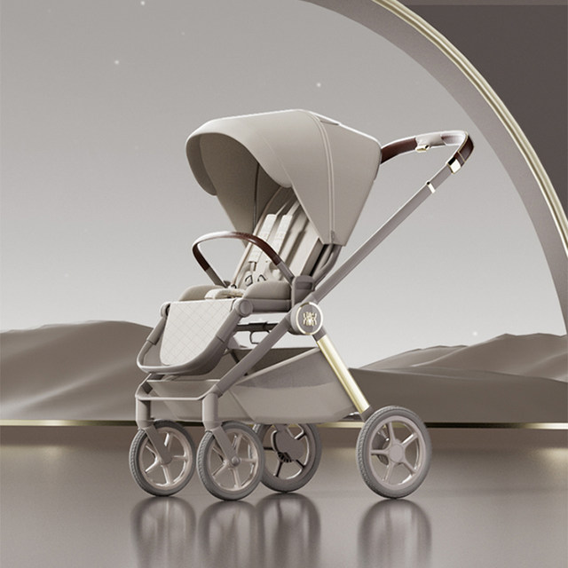 Hagaday Hakada stroller Miaoling newborn baby two-way high landscape sleeping basket light stroller