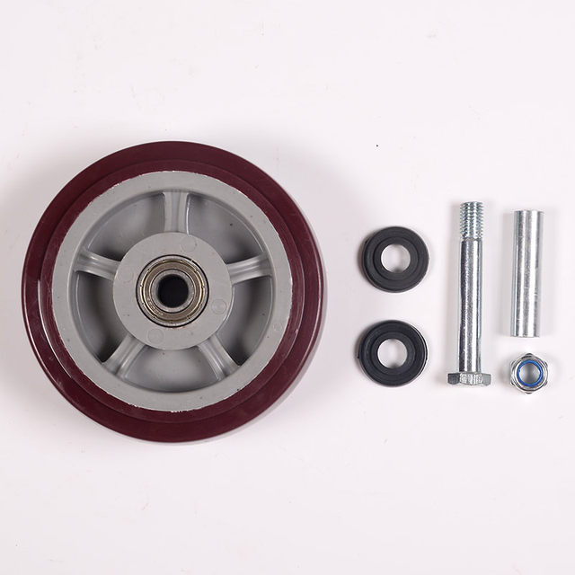 6-inch polyurethane universal wheel single wheel 4-inch 5-inch 8-inch ...