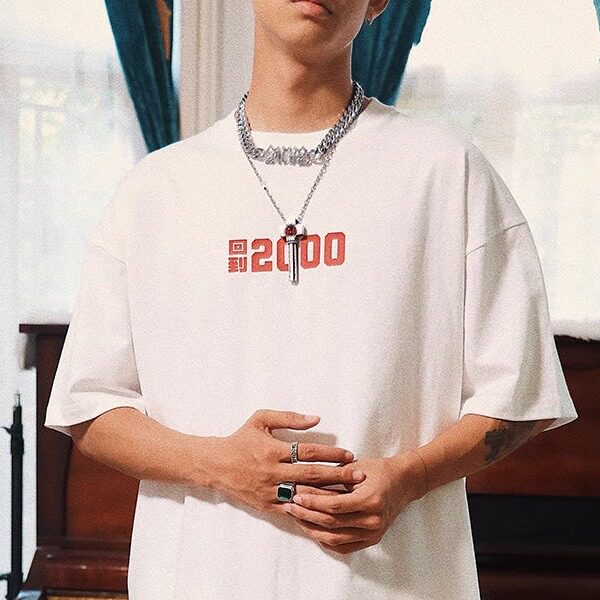 Bang X Keyl Liu Cong returns to the 2000 album cross key necklace retro ...