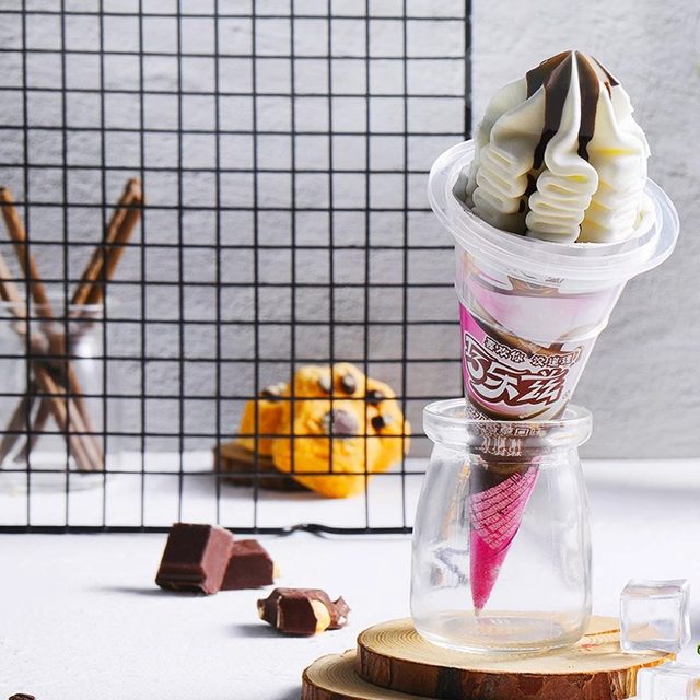 Yili ice cream Qiaolez big crispy tube series combination ice cream ...