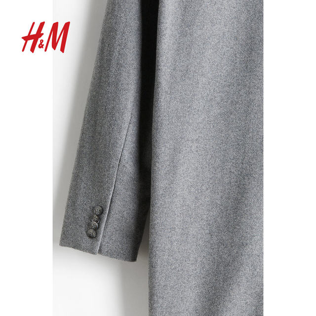 HM men's coat in winter simple, comfortable, heating, and temperament ...