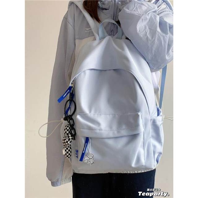 Muji MUJ Japanese Soft Girl School Bag Korean Version Solid Color ...