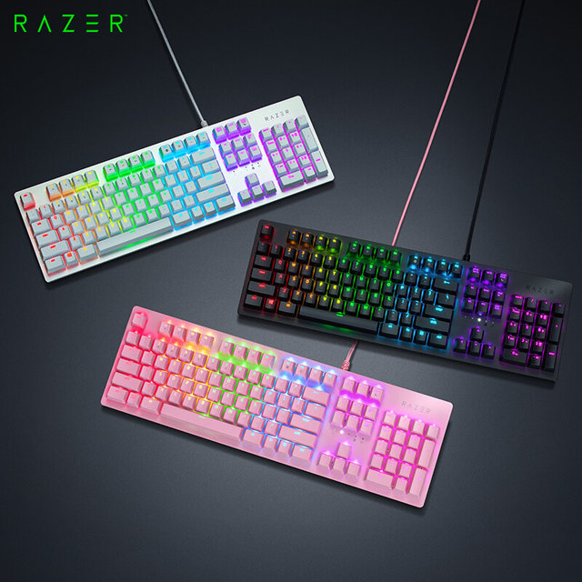 Razer Soul Hunter Light Spider Pink Crystal Optical Axis RGB Pink ...