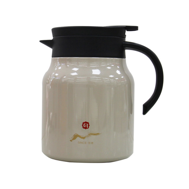 Kuangdi 9040 high vacuum bubble teapot 304 stainless steel trumpet insulation kettle heating ...