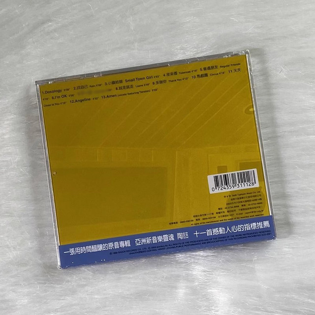 Taiwan version of the genuine Tao Yan album David Tao I m ok CD+lyrics ...
