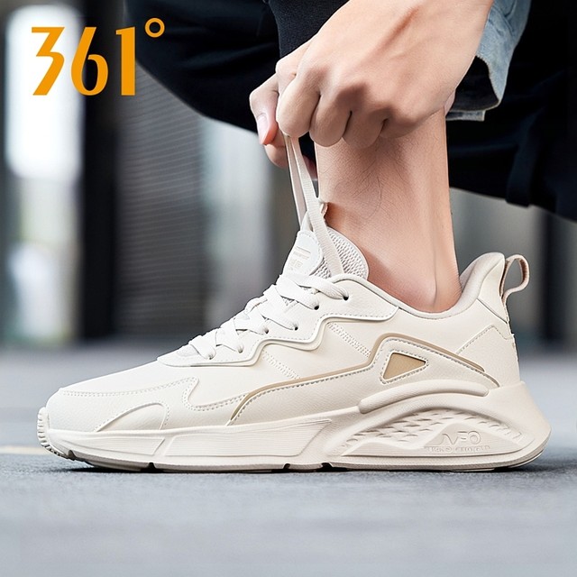 361 men's shoes sneakers men's autumn 2025 new leather 361 degree ...