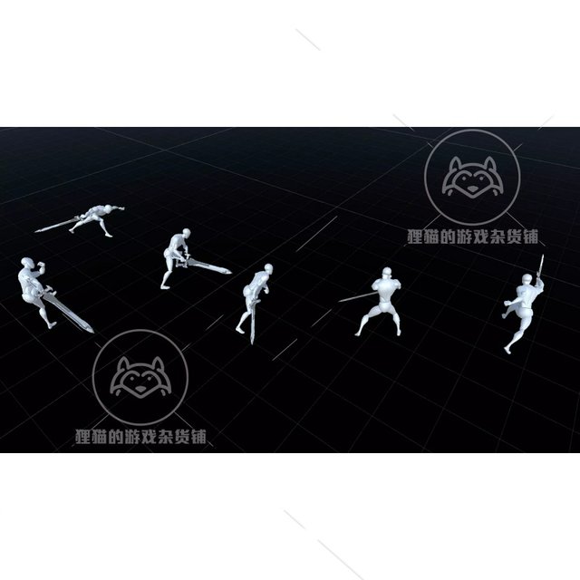 Unity Heavy Sword AnimSet 1.91 Pack Update Giant Sword Heavy Sword Attack Animation Pack