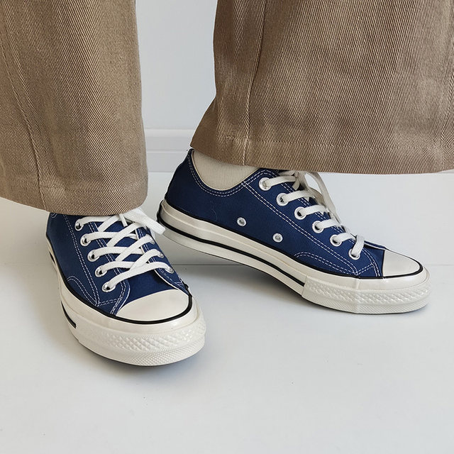 Converse Converse 1970s Navy Blue High and Low Gang Men's Leisure ...
