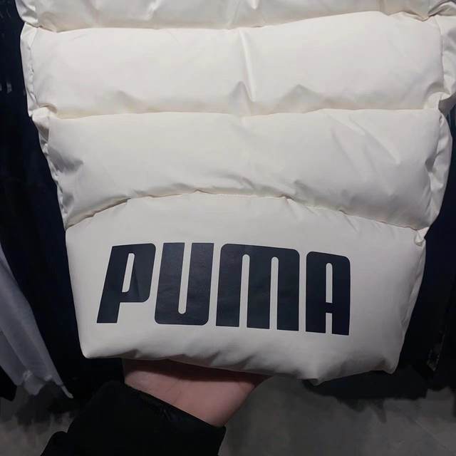 PUMA/Pumage Genuine Men and Women's Loose Poems Warm down jacket hooded ...