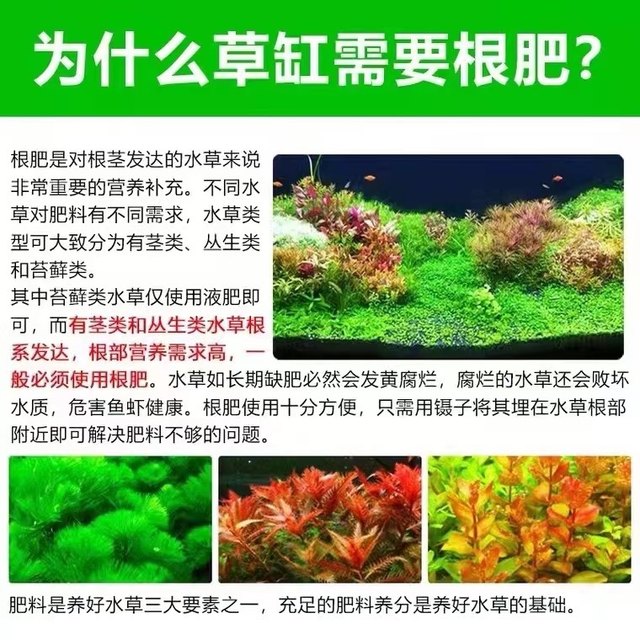Aquatic plants and fertilizers, grass tank base fertilizer, root ...