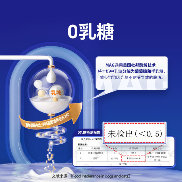 MAG dogs with goat milk powder 0 lactose dog newborn puppies into dogs ...