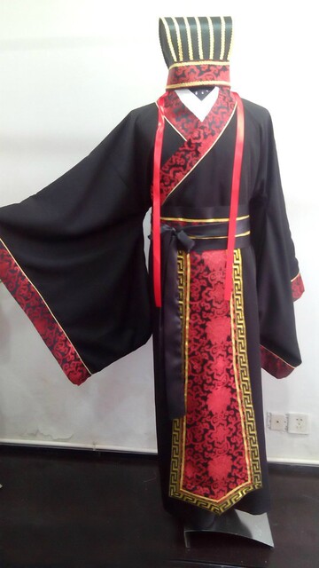 Costume man Zhuge Liang Minister Military Prime Minister Hanfu Tang ...