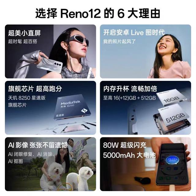 OPPO Reno12 new product opporeno12 mobile phone opop official authentic ...