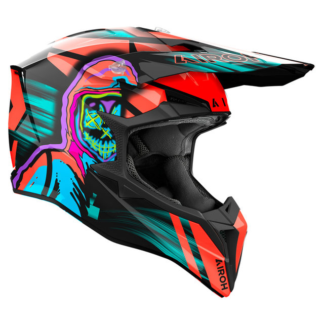 Italian Airoh Wraaap Off-road Helmet Outdoor Riding Helmet Tightening ...