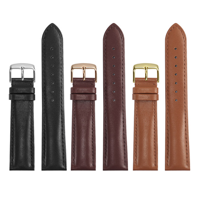 Genuine leather watch strap suitable for Longines Omega King Feiyada ...