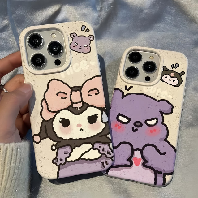 Couple purple Kulomibaku suitable for K70 Xiaomi 15/14 mobile phone case k50 Supreme version 13 ...