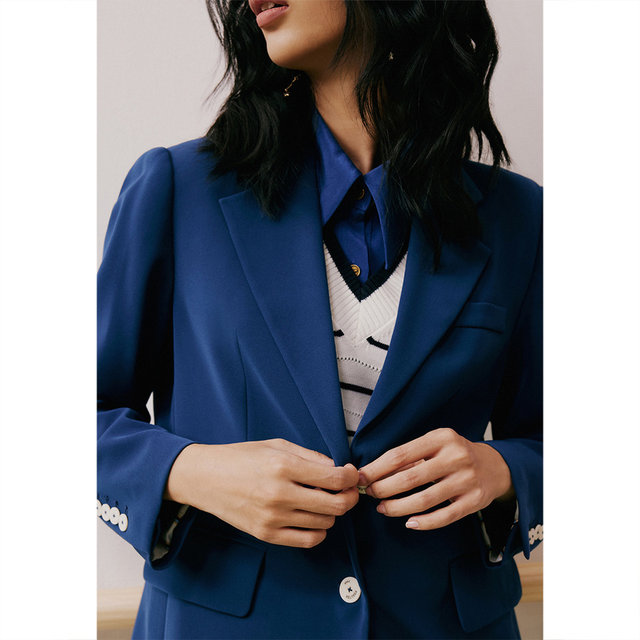 PSALTER Psalm 2023 Spring Loose Straight Academy Style Blazer