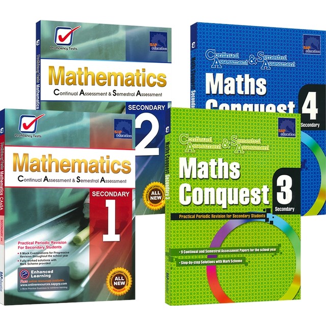 Proficiency Tests Mathematics CA/SA Secondary 1-4 Mathematics ...