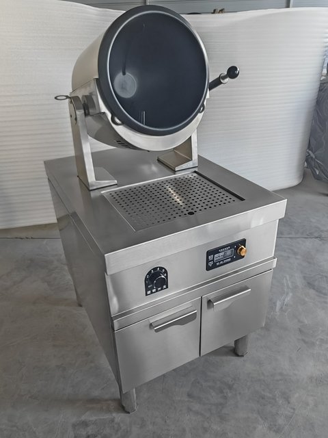 Automatic fried meal merchandise commercial drum fried rice spicy pot ...