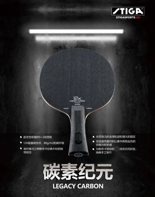 Aerospace table tennis STIGA Fan Zhendong limited edition orange label ...