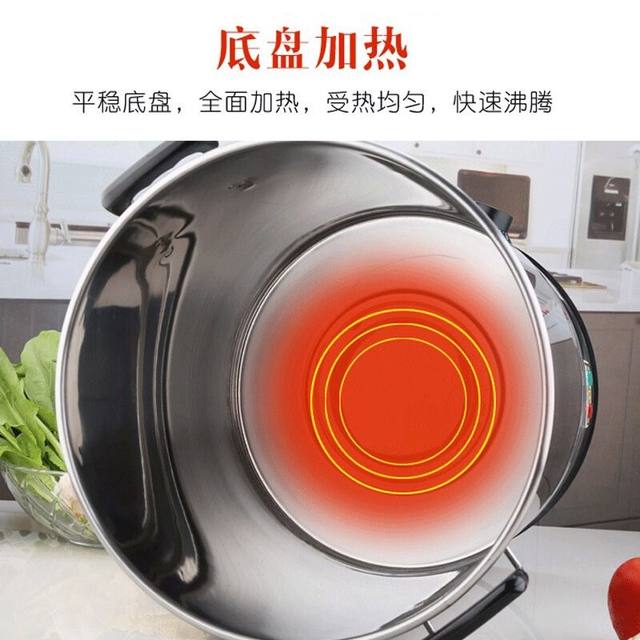 Stainless steel electric boiling water bucket large capacity commercial ...