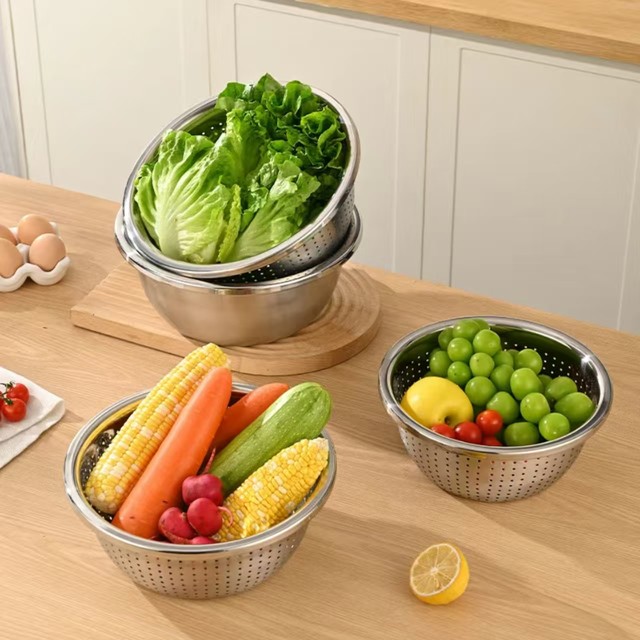 Food grade stainless steel basin washing basin drain basket leaking ...