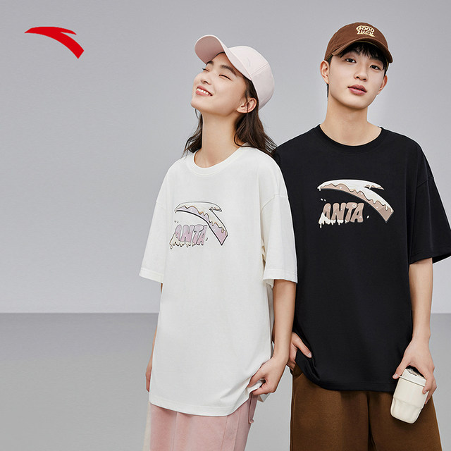 Anta Speed Dry T 丨 Printing Short -sleeved T -shirt Men's Summer Summer ...