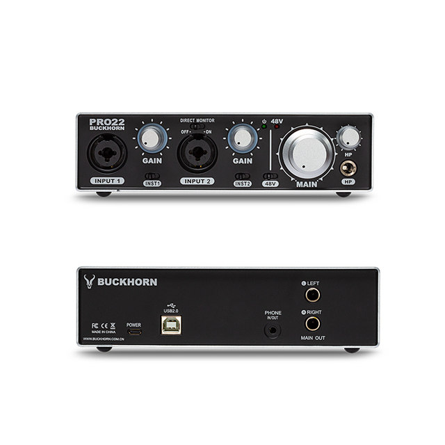 Buckhorn/Springbok PRO22 sound card USB external sound card mobile ...