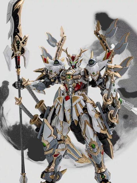 Gundam Baiqi mecha model assembled hand figure HG random series model ...