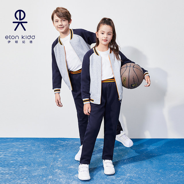 Eton Gide boys and girls raboss sleeves stand-up collar baseball ...