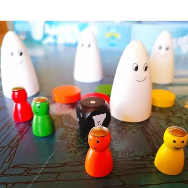 Germany Drei Magier ghost ladder board game children's educational game ...
