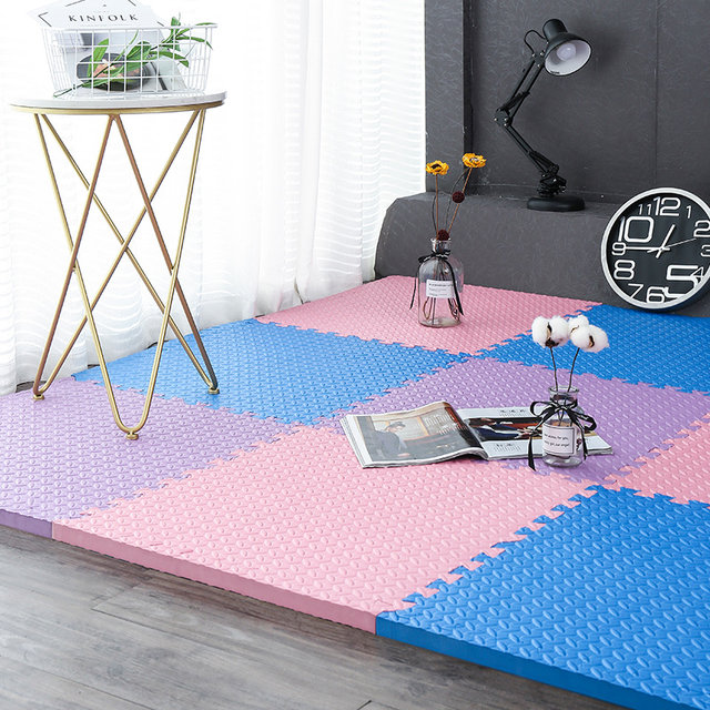 Children's thickened foam floor cushion stitching crawling pad large ...
