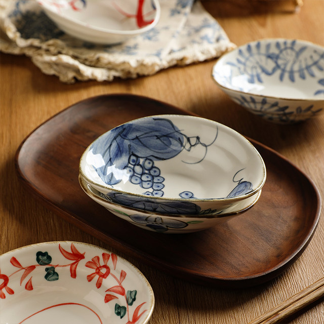 Shelilen Dibua plate plate ceramic tableware retro breakfast plate ...