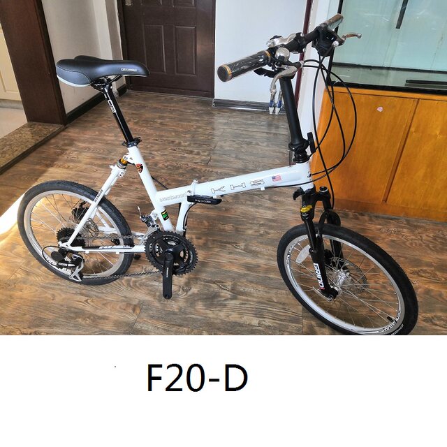 KHS Gongxue Society chrome molybdenum steel frame 24-speed 20-inch disc brake folding car F20-D ...