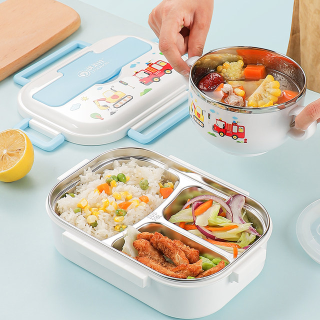 316 stainless steel children's lunch box for primary school students ...