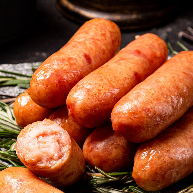 Baihui Grilled Sauce Volcano Stone Pork Crispy Sausage Household Black ...